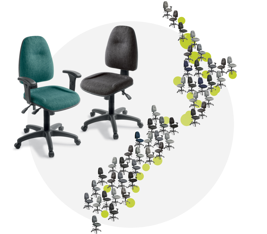 Where to try our Spectrum chairs - Eden Office